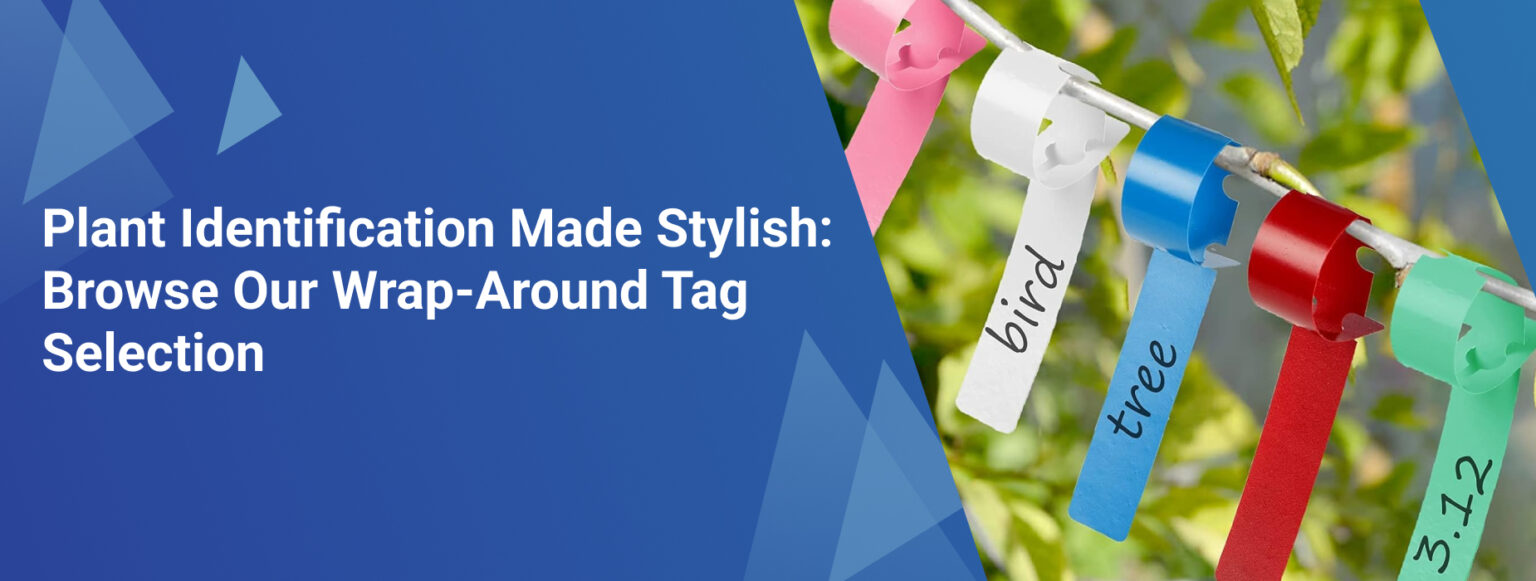 Wrap Around Tags - Tag and labels for nursery, garden & tree